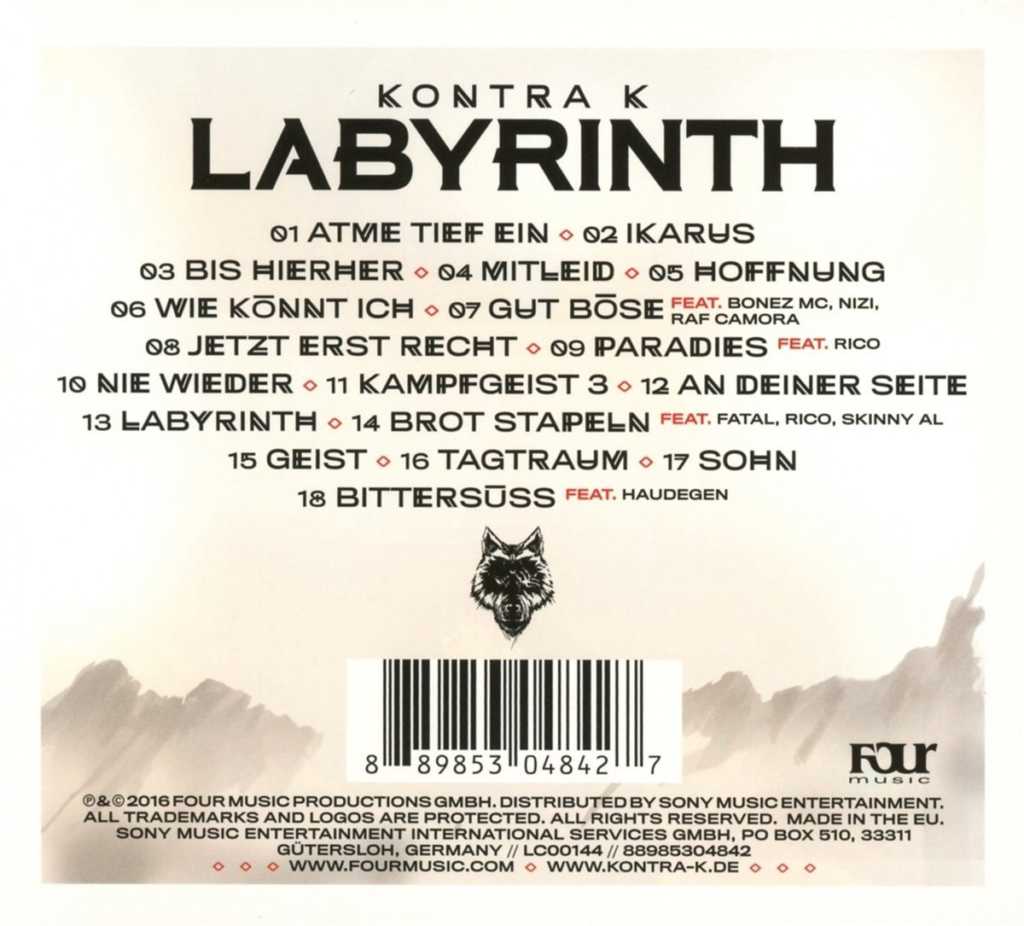 Labyrinth Cover Rueckseite – Deutsche Rapper