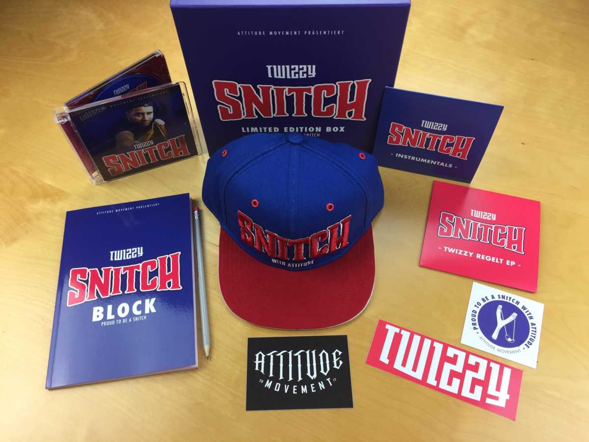 Snitch Box Inhalt - Deutsche Rapper